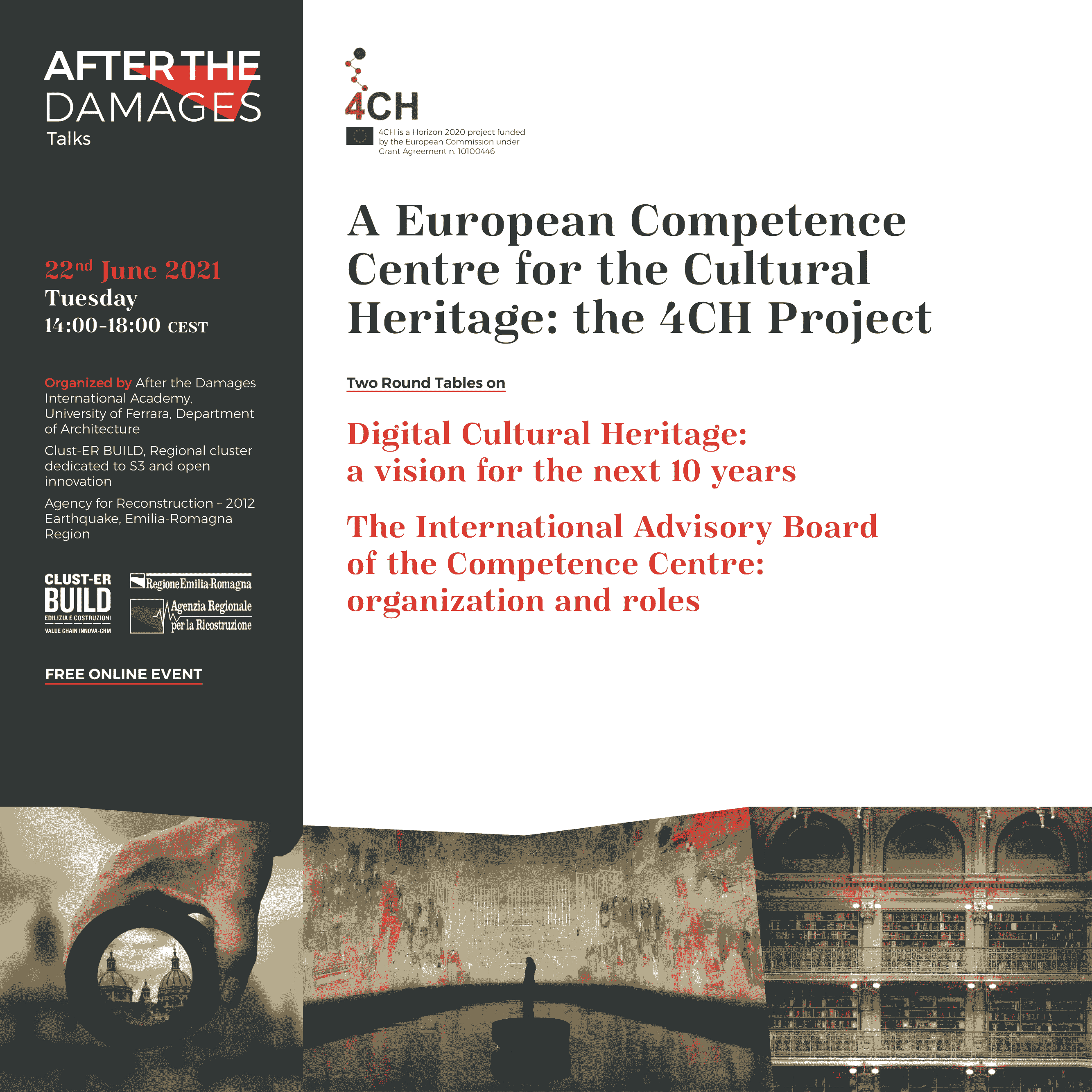 A European Competence Centre for the Cultural Heritage: the 4CH Project ...